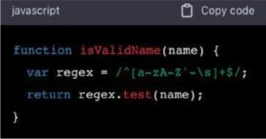 Input Validation In JavaScript: How To Validate Names