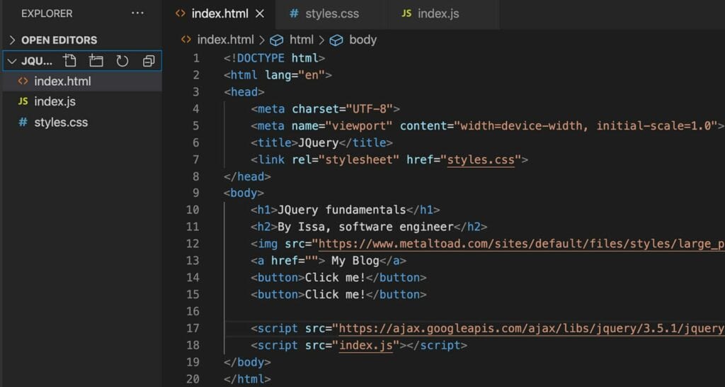 How To Use Jquery In A Javascript File 9506